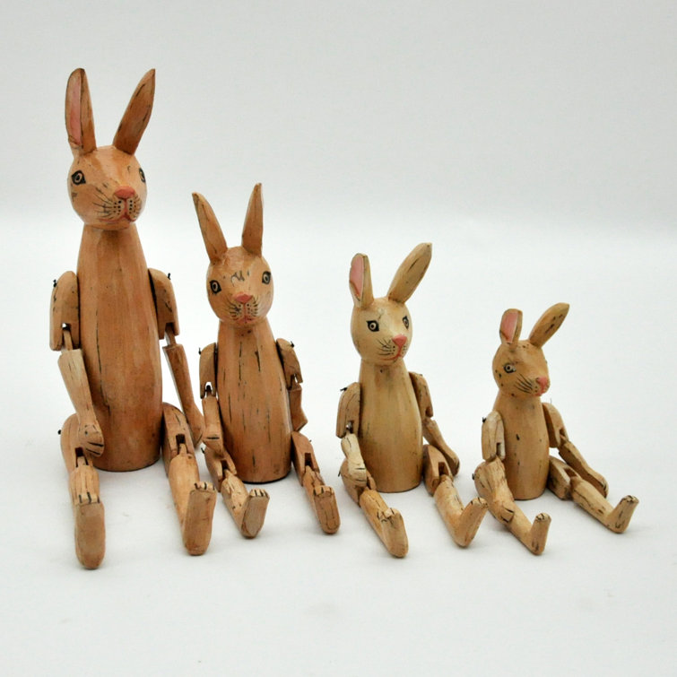 August Grove 4 Piece Hare Puppets | Wayfair.co.uk