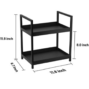 Ebern Designs 2-Tier Kitchen Countertop Organizer | Wayfair