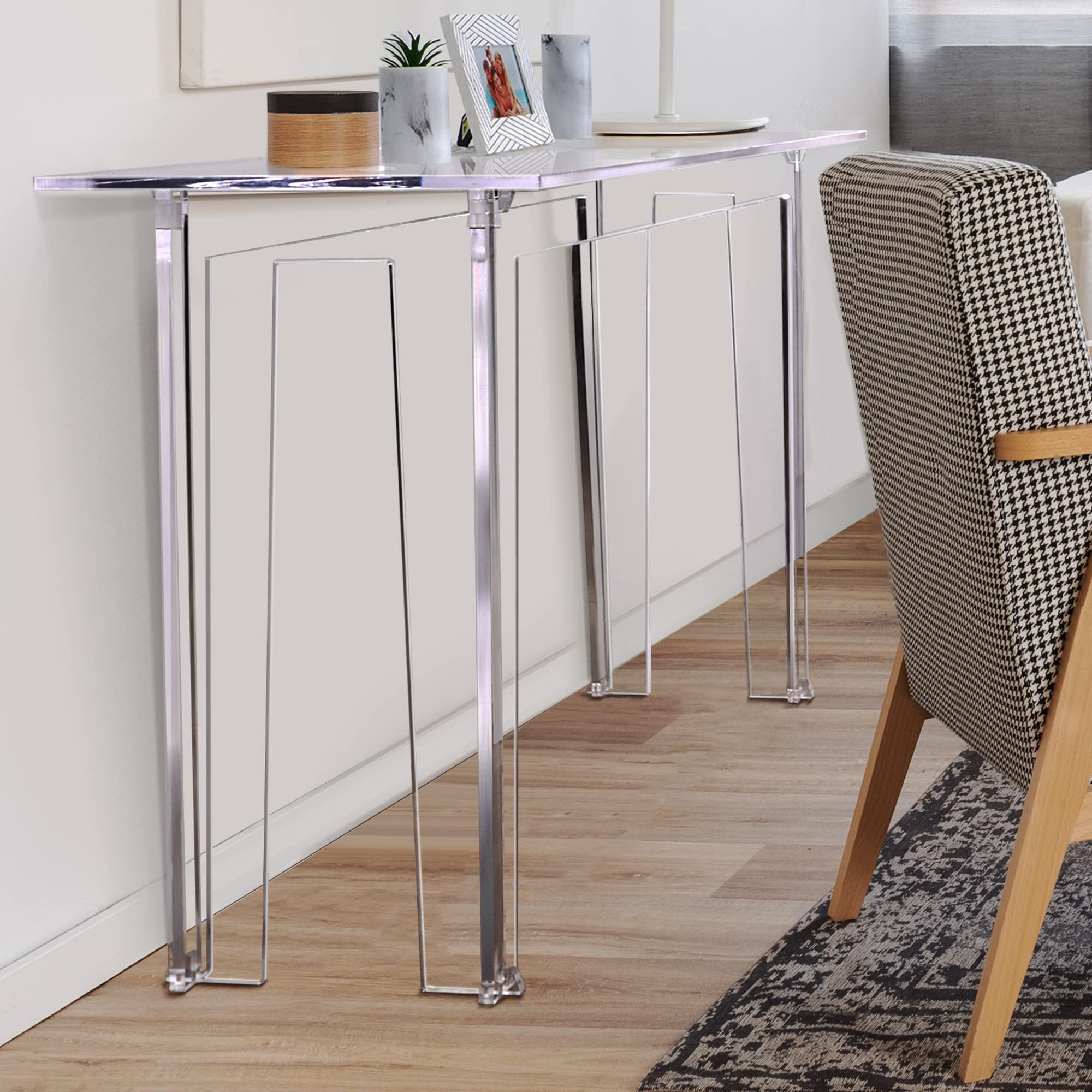 STAUBER Best Clear Console Table | Wayfair