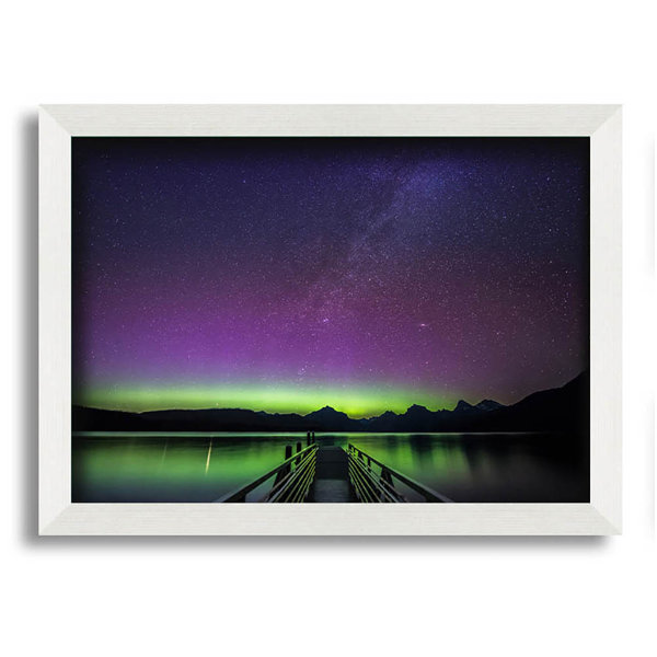 Latitude Run Paluch Glow Of The Northern Lights - Single Picture Frame ...
