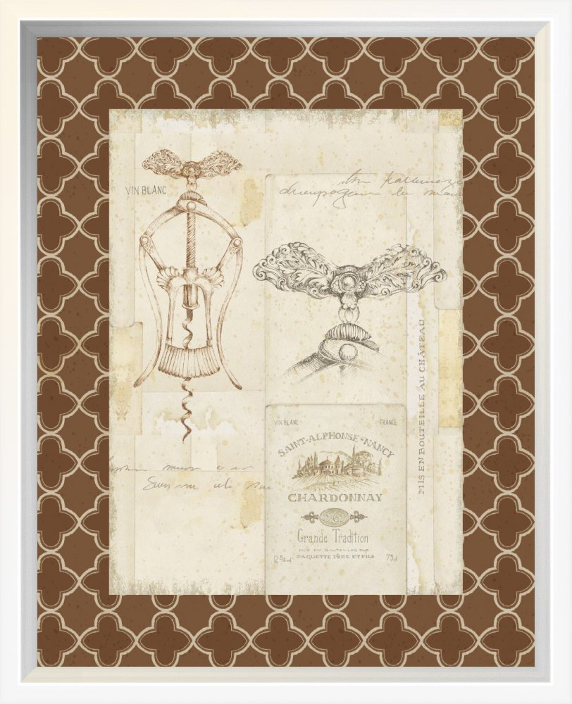 East Urban Home 'Fancy Corkscrew I' Print | Wayfair