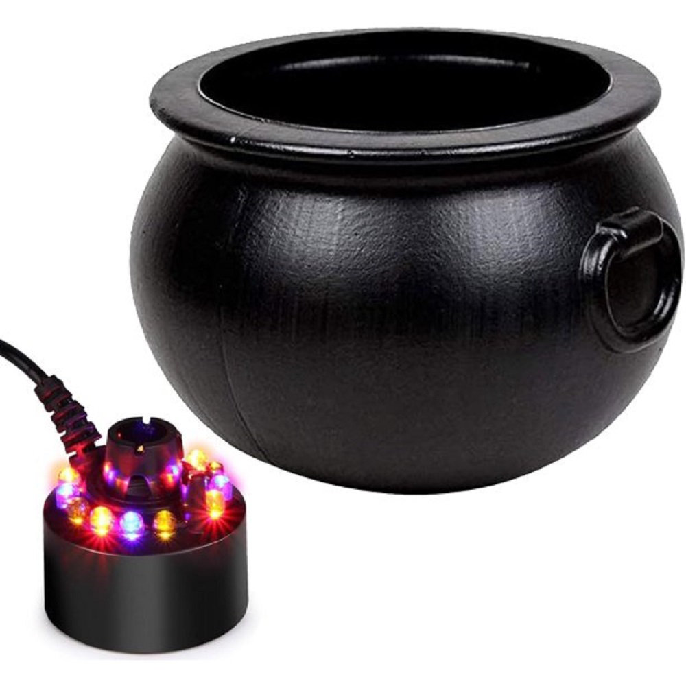 The Holiday Aisle® Halloween Cauldron 2PC Multi Pack with Mist Maker ...