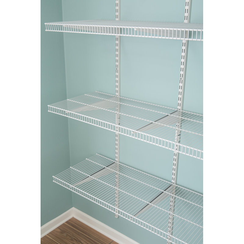 ClosetMaid ShelfTrack 80" H x 48" W x 16.75" D Pantry Shelving Unit ...