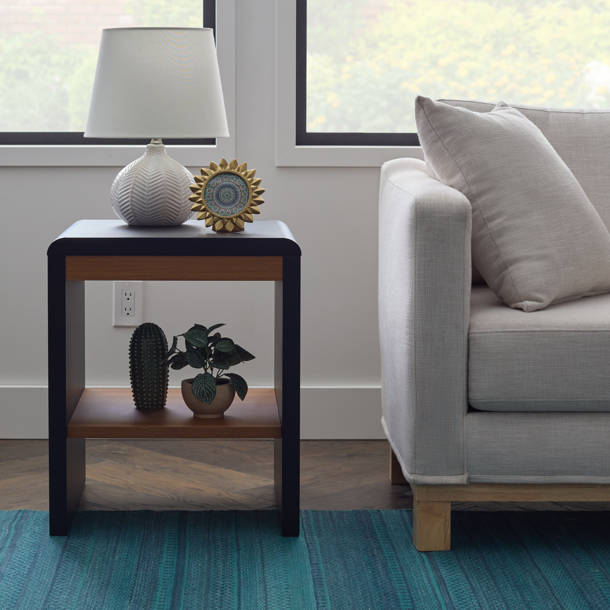 Latitude Run® Tabias Sled End Table with Storage | Wayfair