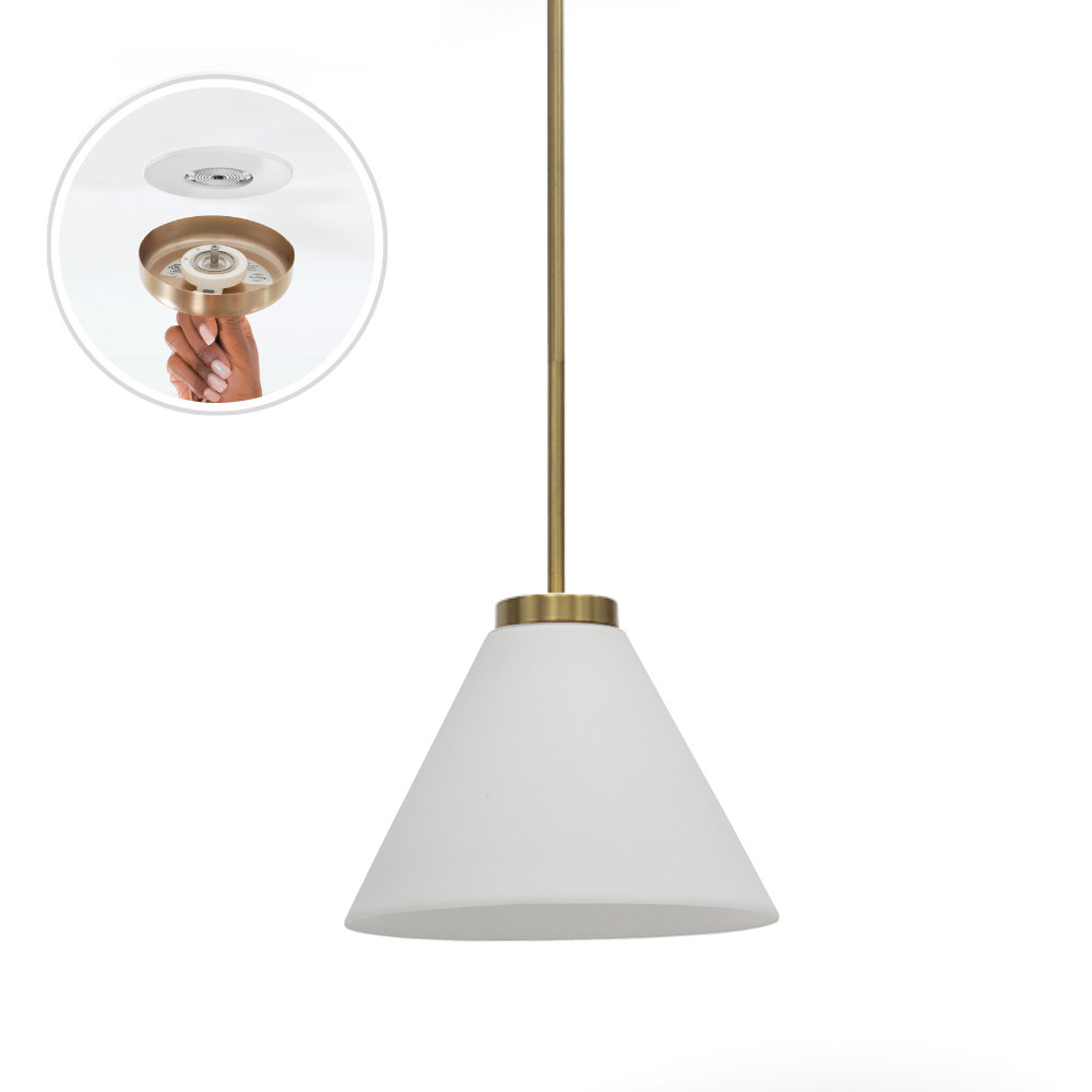 SKYX Platforms Wynridge Plug & Play 1-Light Pendant in Transitional and ...
