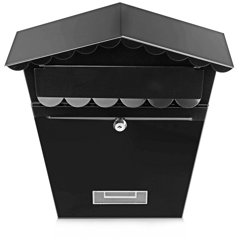 SereneLife Locking Wall Mounted Mailbox & Reviews | Wayfair