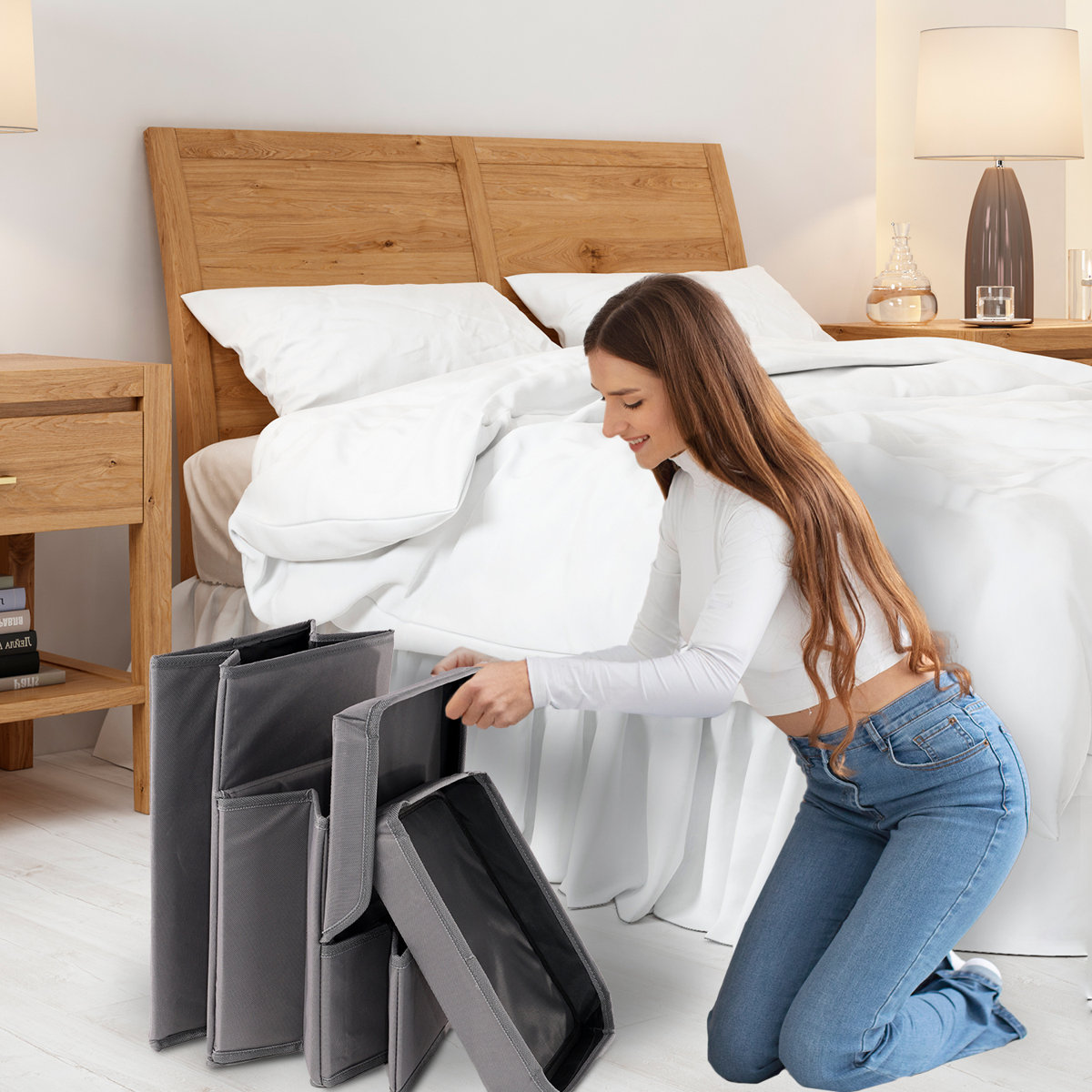 Tucker Murphy Pet™ Wava Padded 3 Step Pet Storage Foldable Steps ...