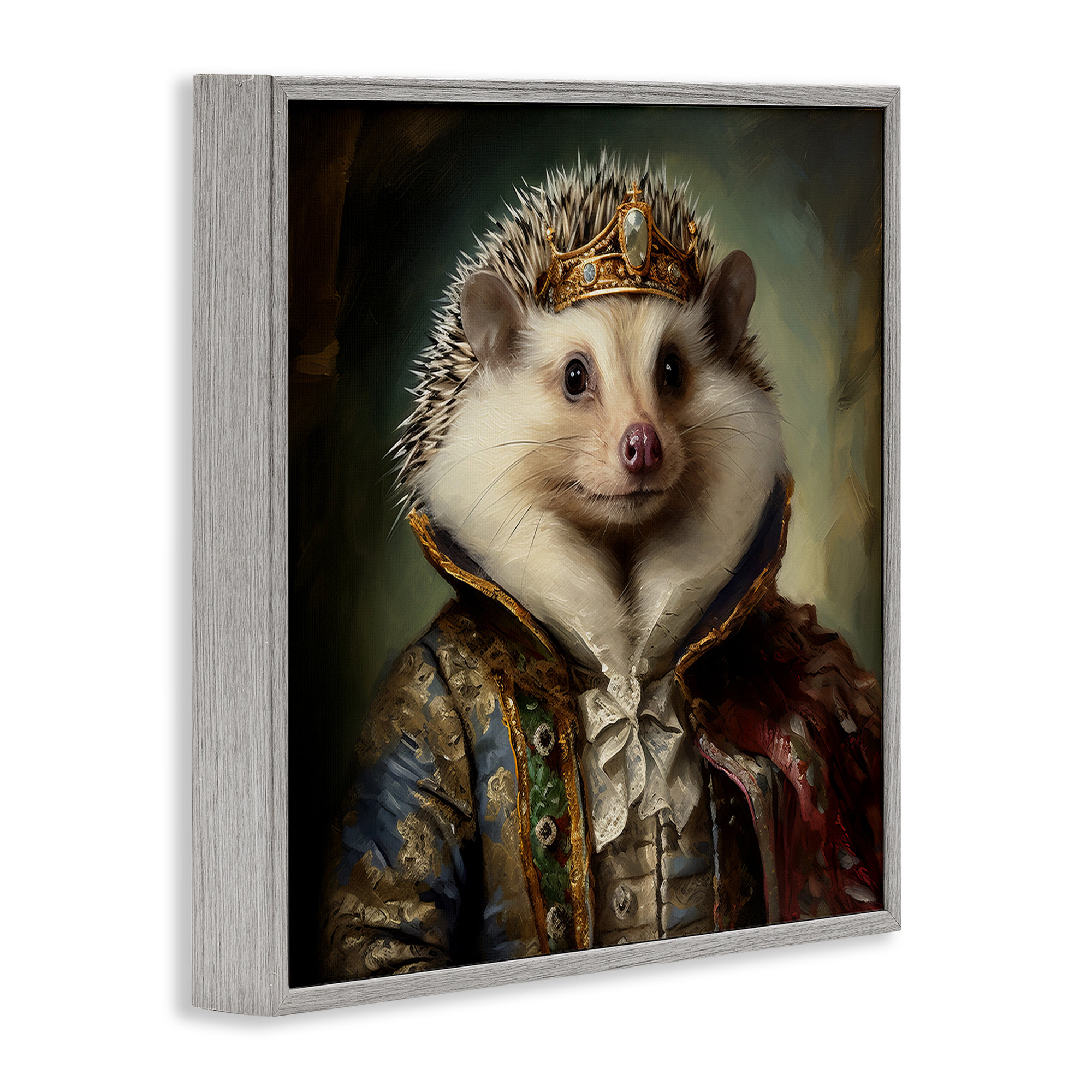 Stupell Industries Hedgehog Regal Transformation Giclee Art by Lazar ...