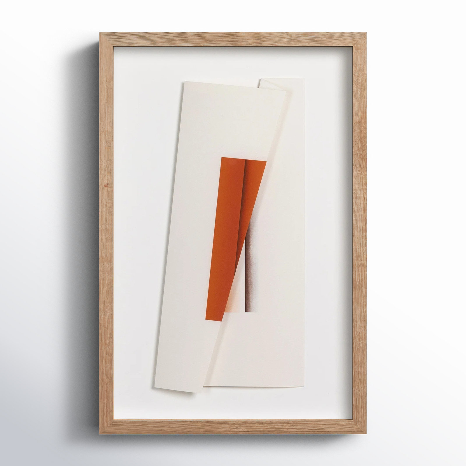 AllModern Atlee Color Form H Framed on Paper by David Grey | Wayfair