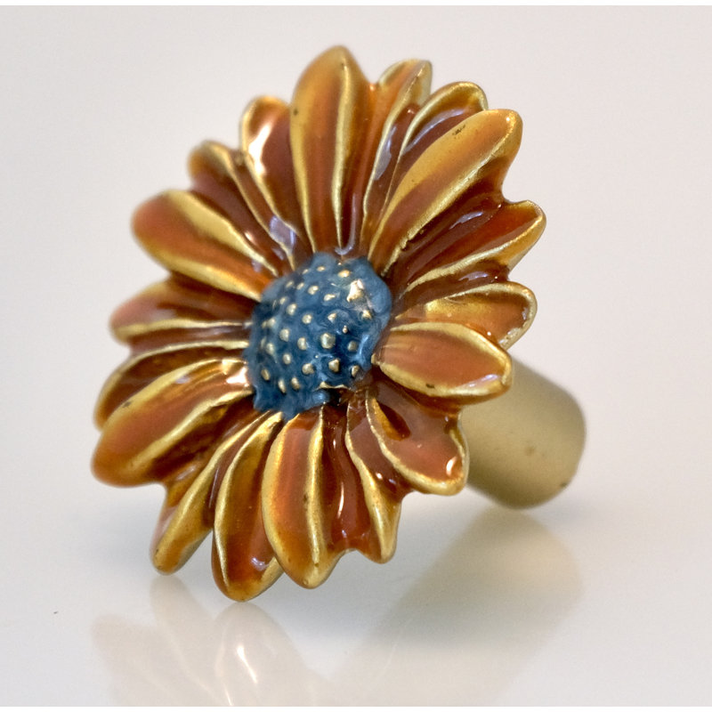 Charleston Knob Company Daisy Flower Knob in Hot Pink | Wayfair