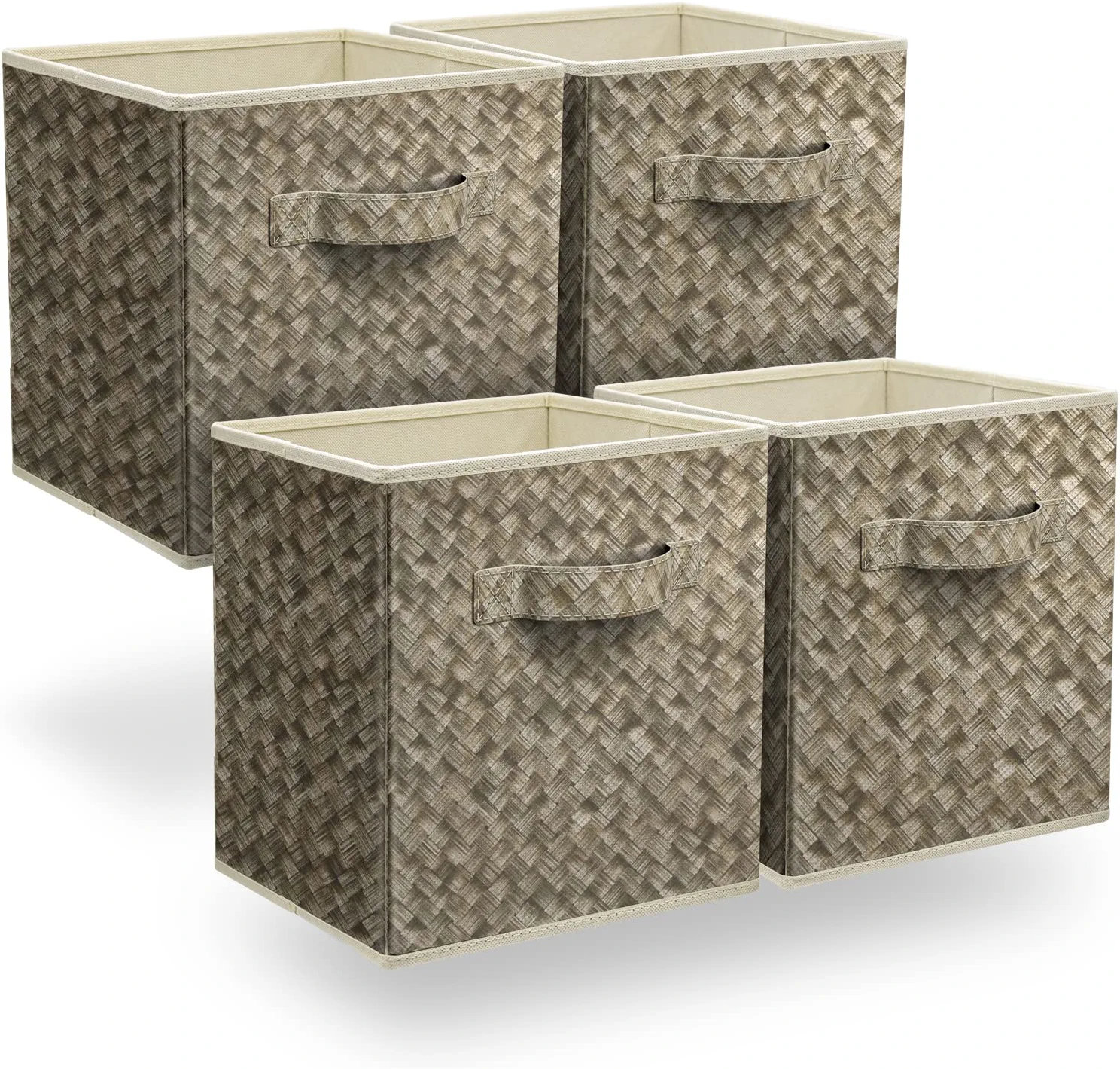 Sorbus Storage Cubes With Handles - Collapsible Fabric Organizer Bins ...