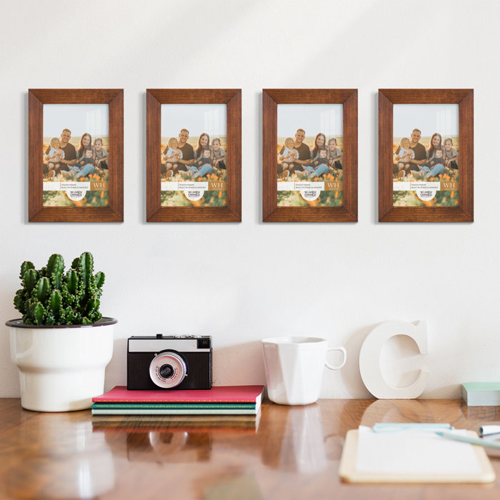 WexfordHome Wood Picture Frame - Set of 4 | Wayfair