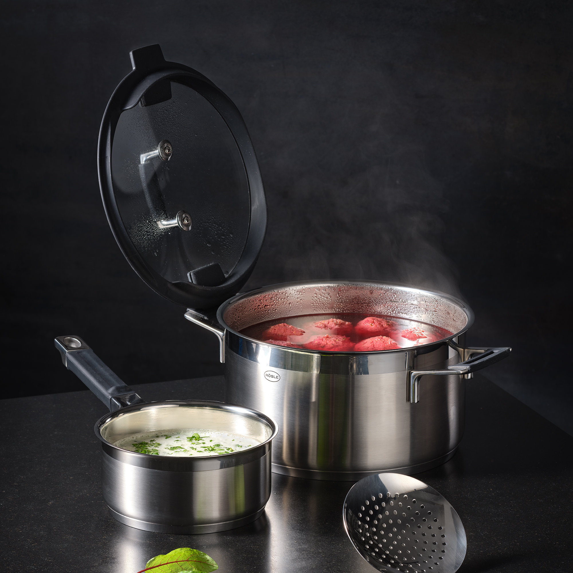 Rosle Silence Pro 6.3 in. sauce pan | Wayfair