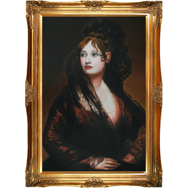Tori Home Portrait Of Dona Isabel De Porcel Framed On Canvas by ...