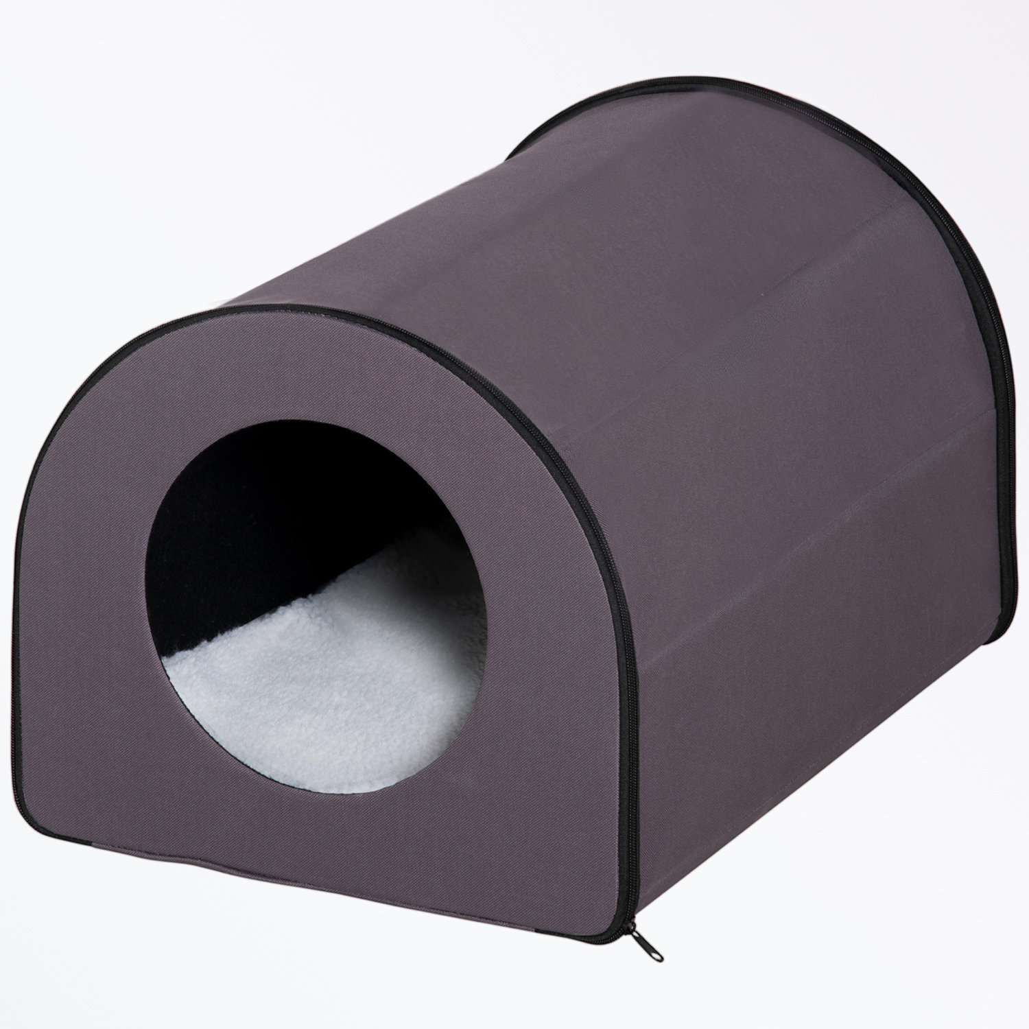 Tucker Murphy Pet™ Dome shape Cat Houses with heated bed pad | Wayfair