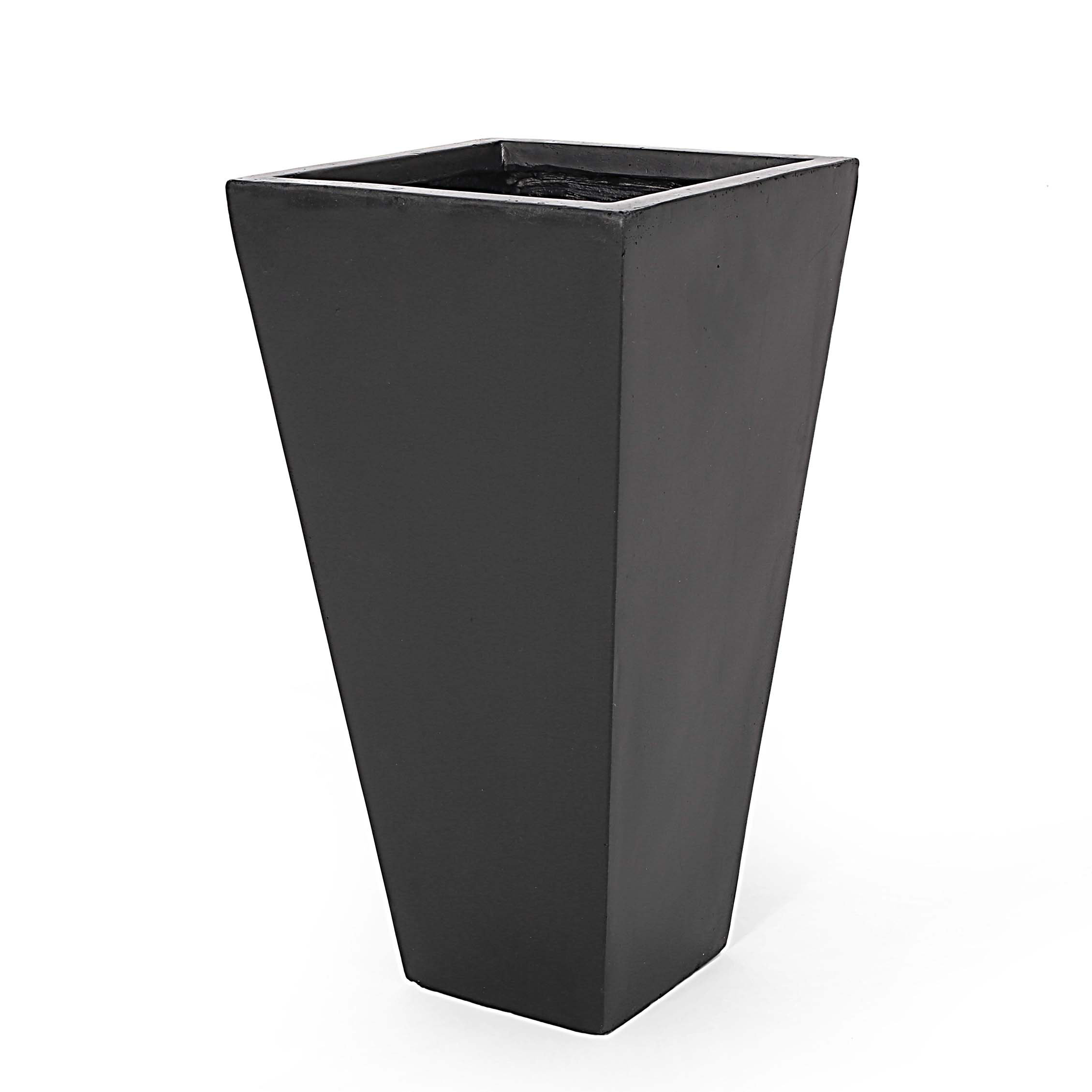 Latitude Run® 13" Outdoor Modern Small Cast Stone Planter - Wayfair Canada