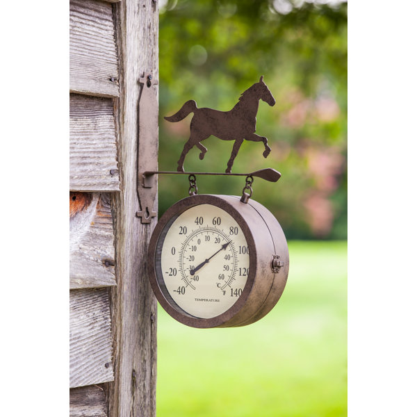 Darby Home Co McKinley Metal Wall Clock & Reviews | Wayfair