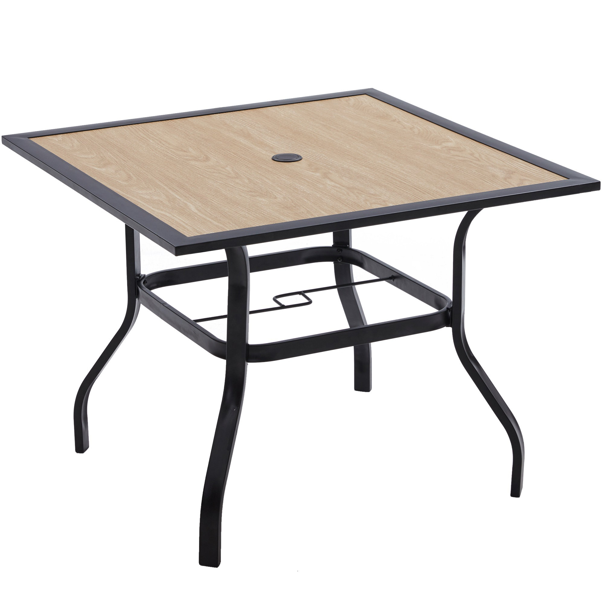 Winston Porter Thomey Square 37'' L x 37'' W Outdoor Dining Table | Wayfair