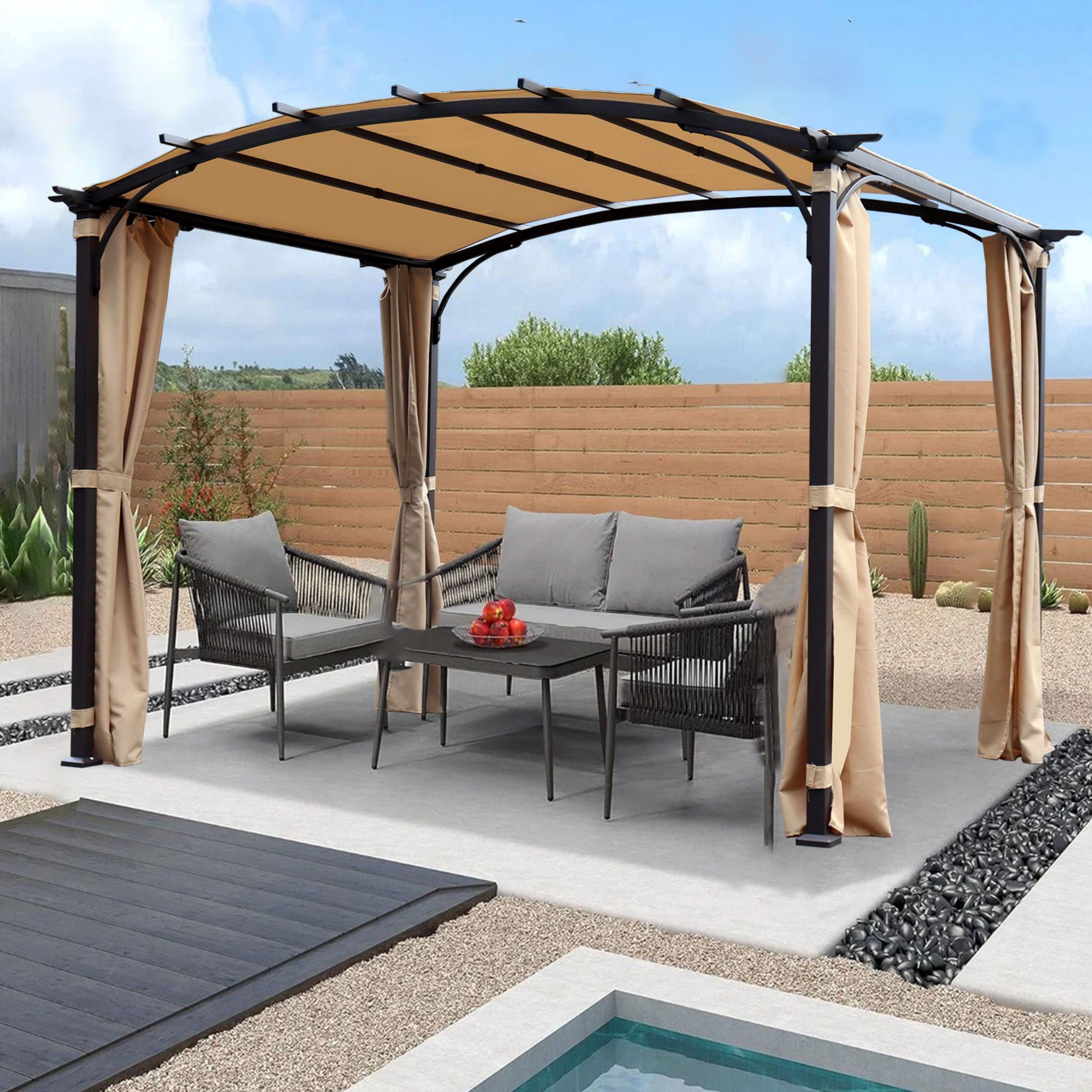 Unified Steel Frame Grape Gazebo - Wayfair Canada