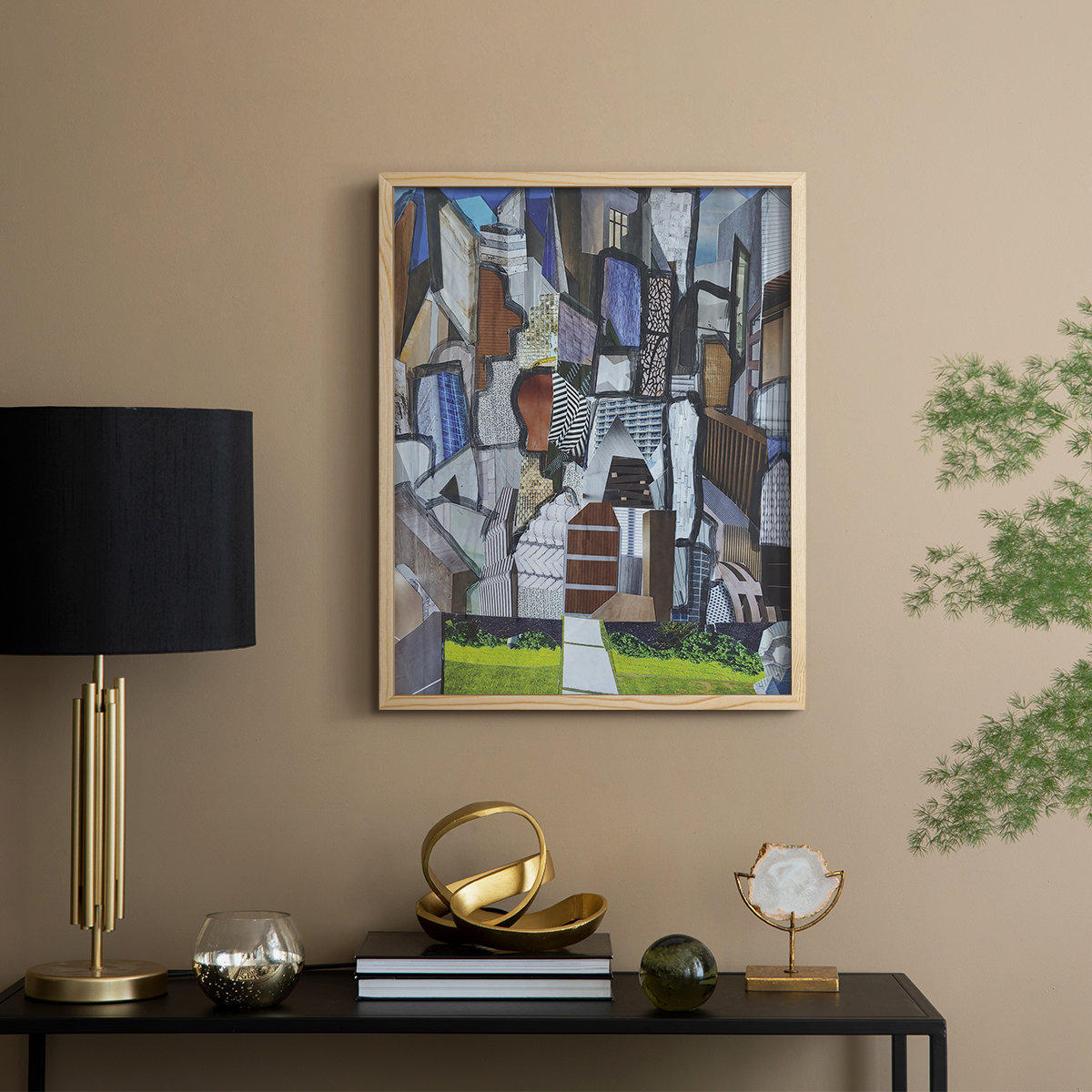 Brayden Studio® Chicago Grant Park Framed Print - Solid Wood | Wayfair