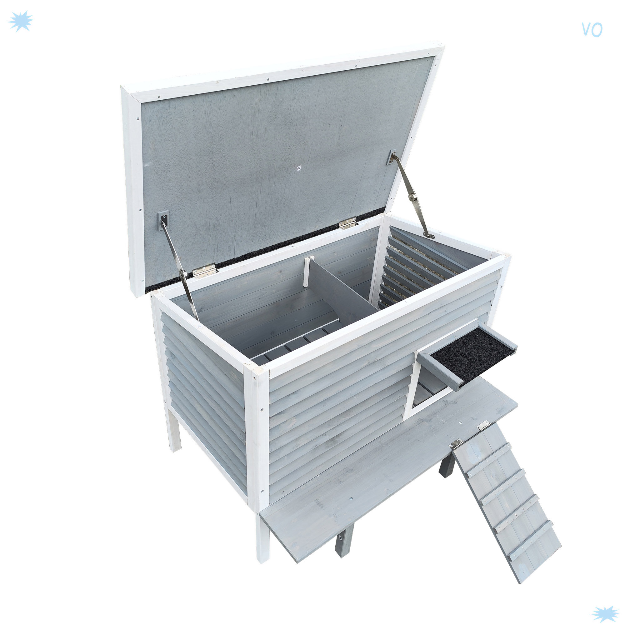 Archie & Oscar™ Outdoor Breathable Cat House For Outside Cats - Wayfair ...