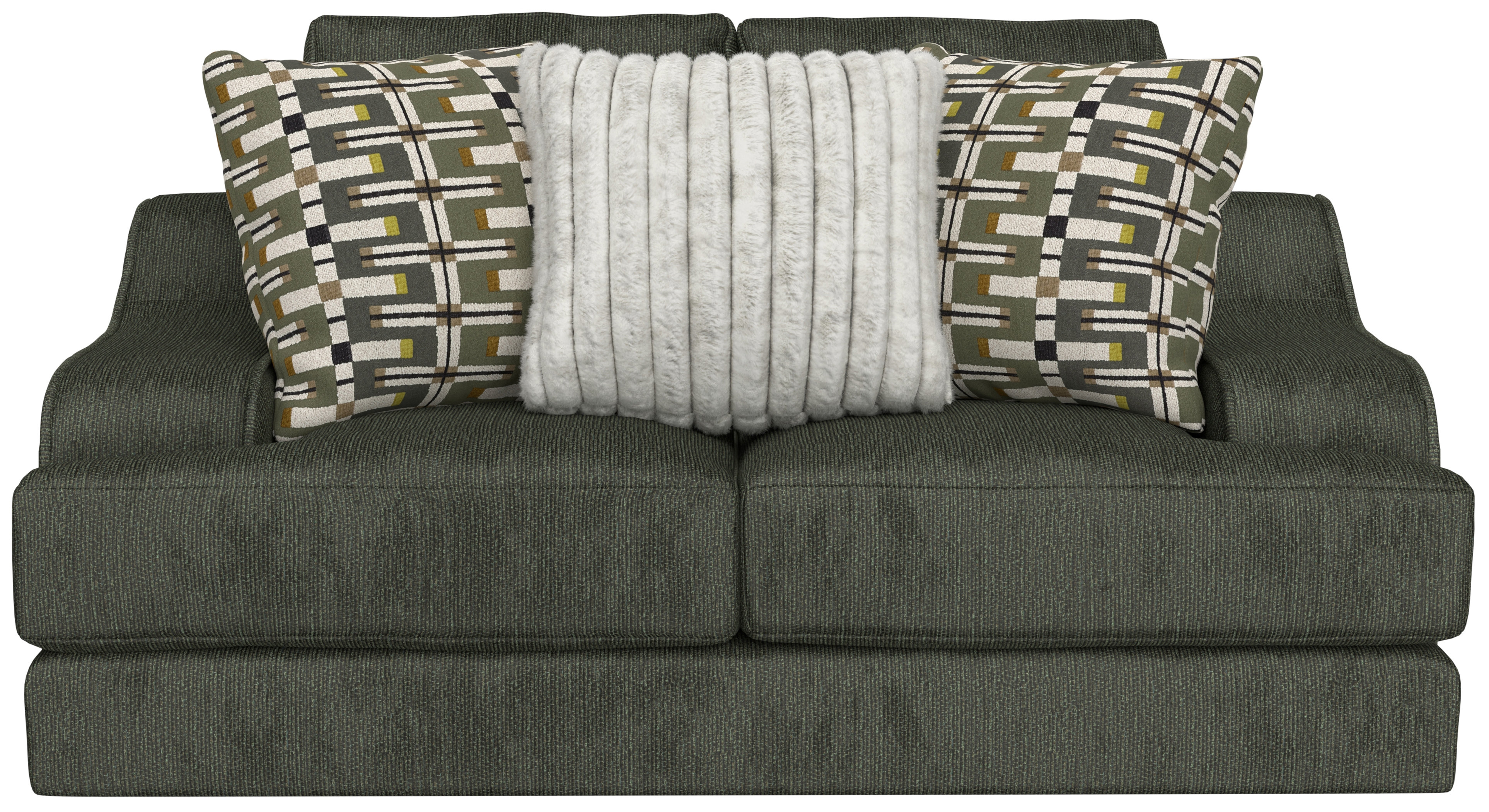 Latitude Run® Calline Loveseat with Cuddler Coil Cushions | Wayfair