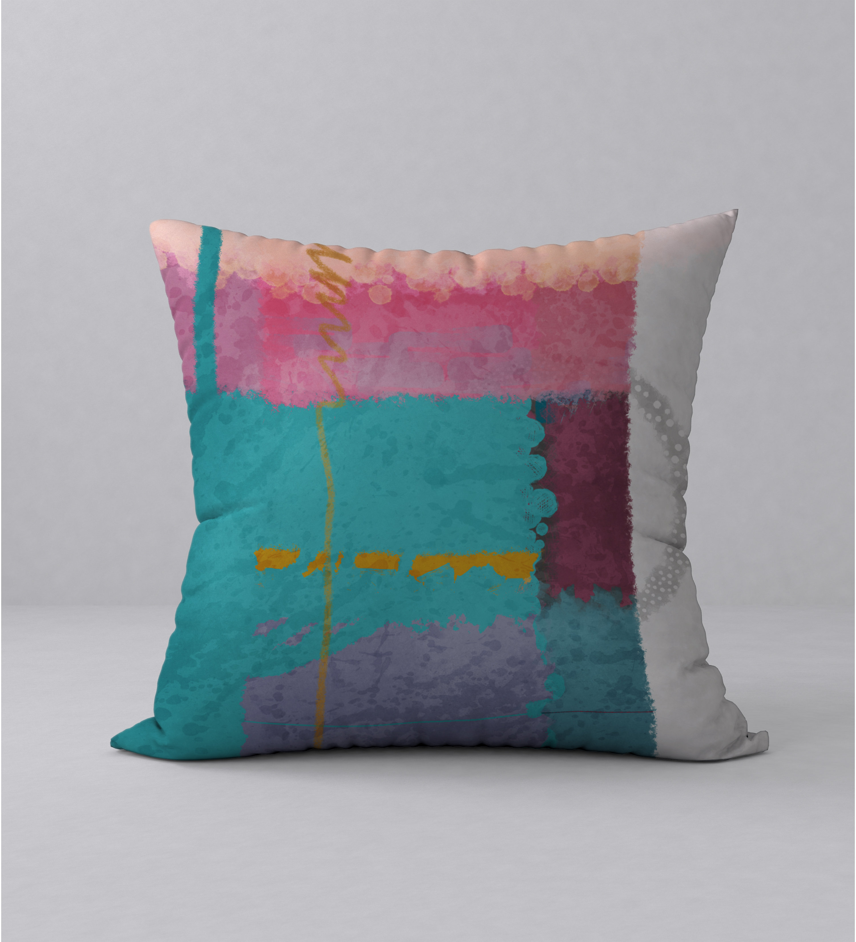 LeRoi Products Tiny Invincible Square Pillow Cover & Insert | Wayfair