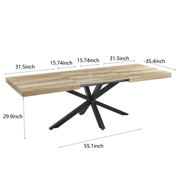 Wrought Studio™ Extendable Table,DINING TABLE,OFFICE TABLE,COFFEE TABLE ...