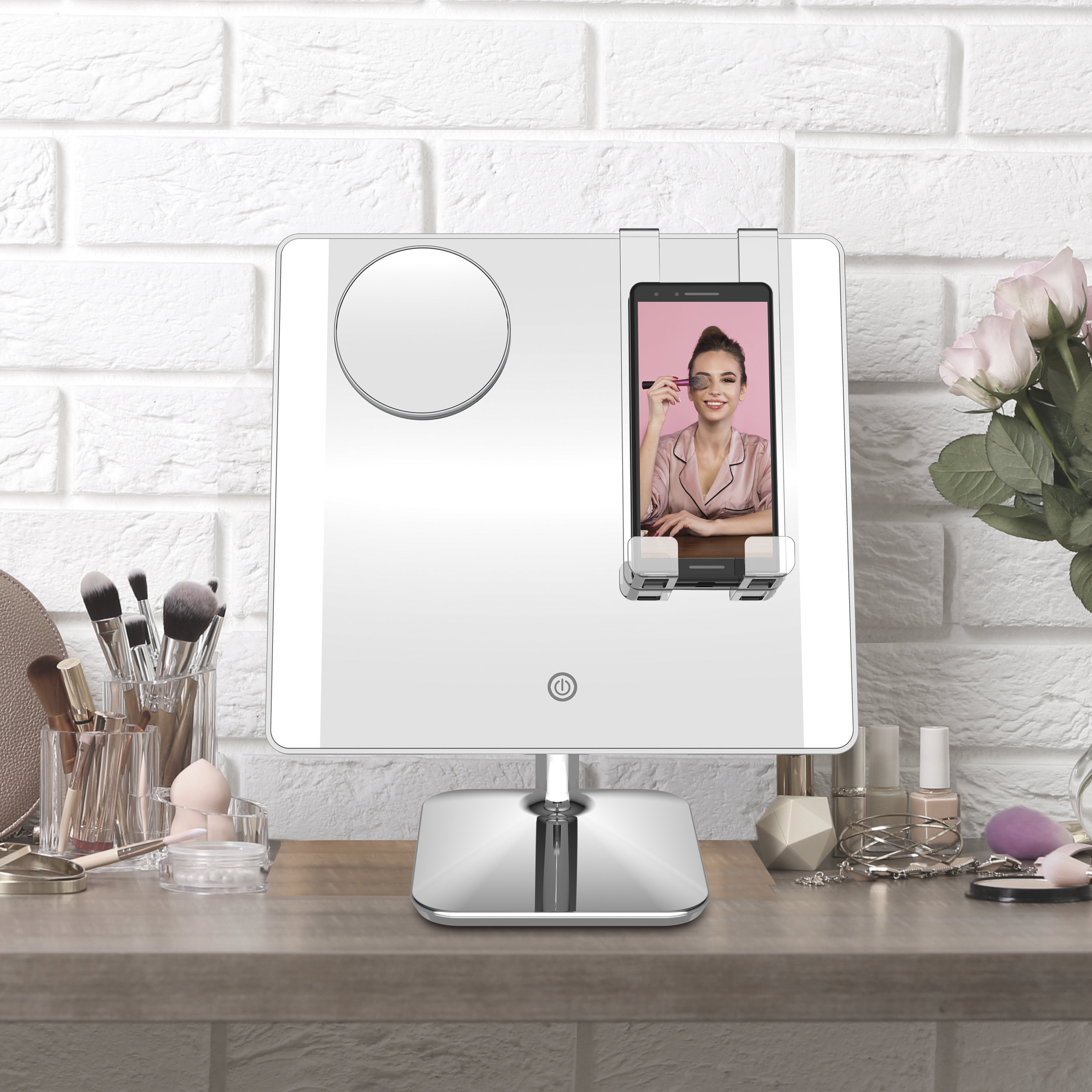 Conair Social Media LED Mirror & Reviews | Wayfair
