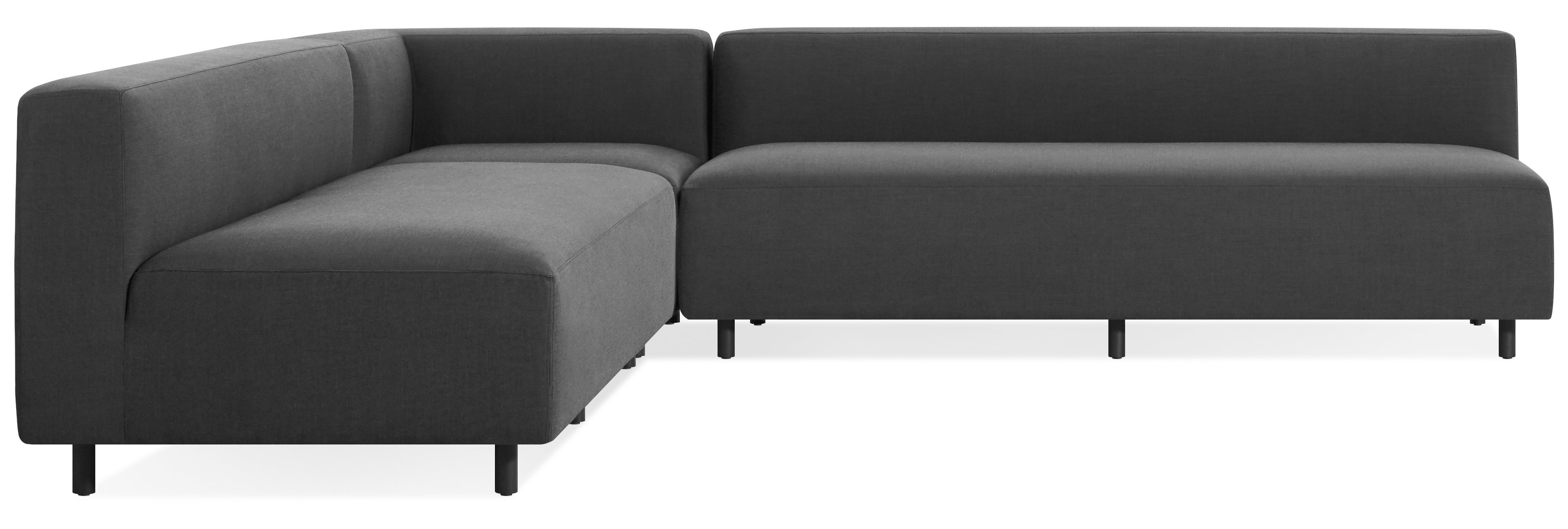 Blu Dot 9 Yard Outdoor Armless L-Shaped Patio Sectional