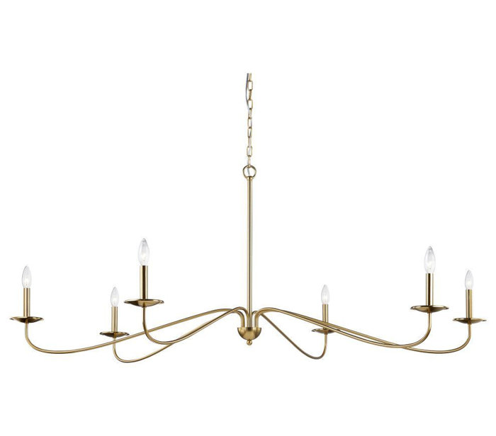 Mercer41 Muaad 6 - Light Classic / Traditional Chandelier | Wayfair