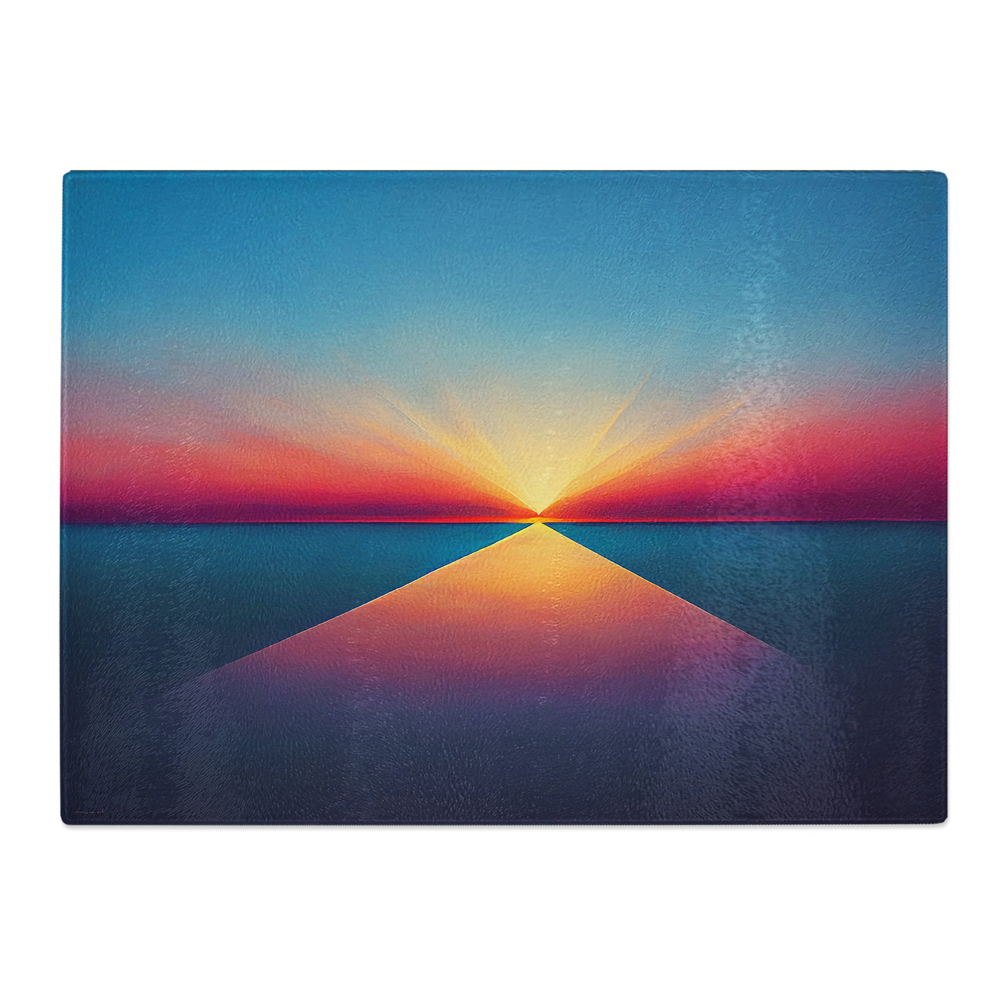 Metro Lane Modern Sunset Vol.3 Abstract Glass Chopping Board | Wayfair ...