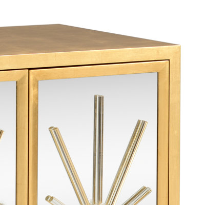 Chelsea House Starburst 2 Door Accent Cabinet | Perigold