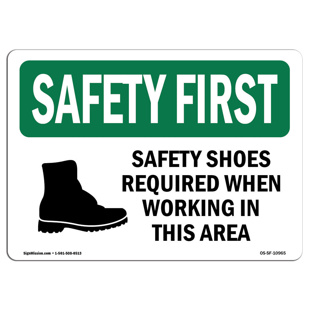 SignMission Osha Safety First Sign | Wayfair