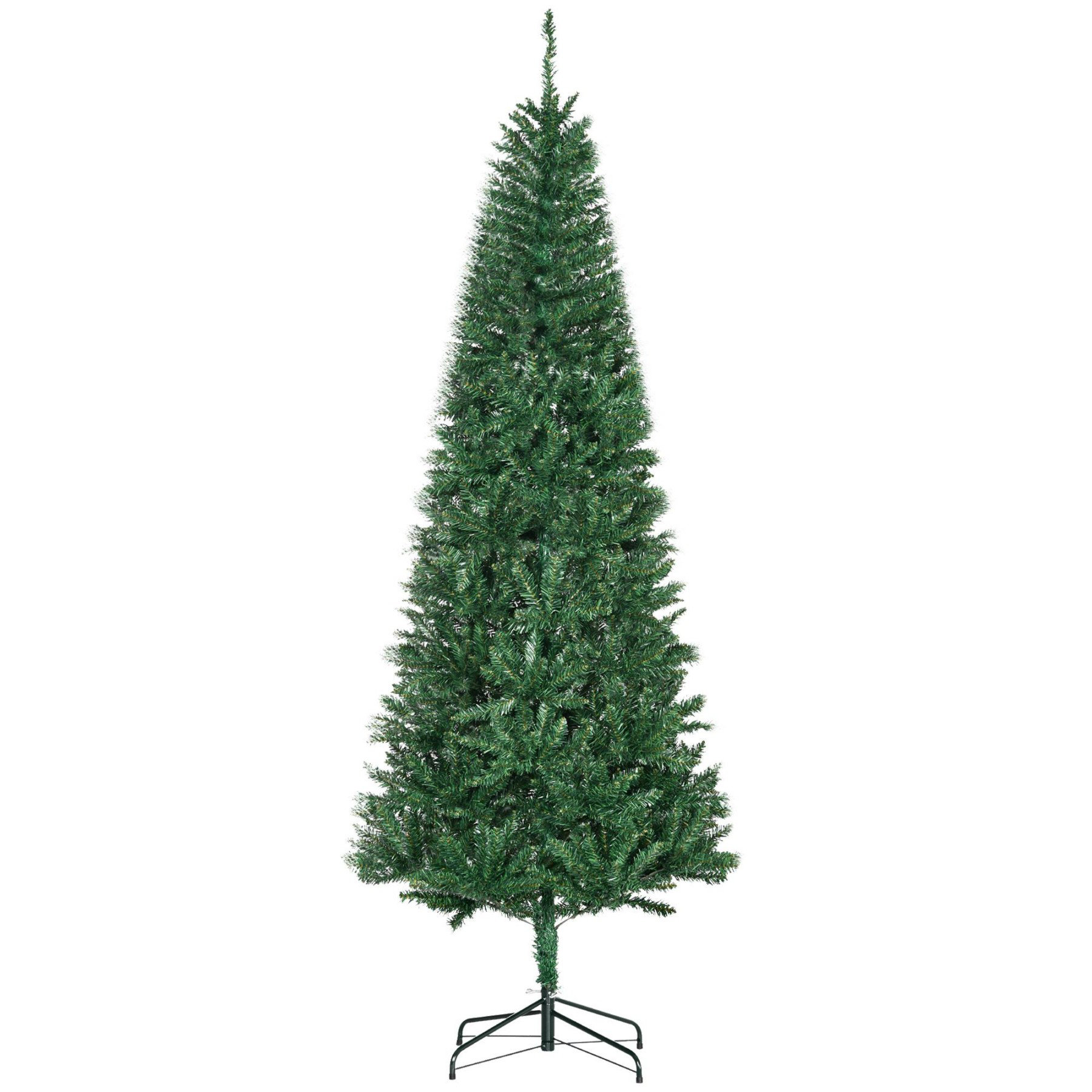The Holiday Aisle® 7' Tall Unlit Slim Fir Artificial Christmas Tree ...