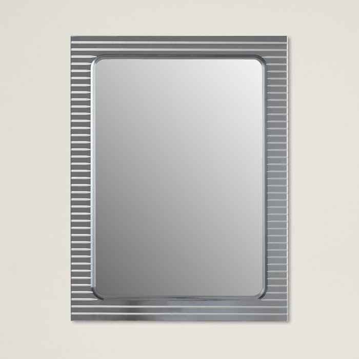 Brayden Studio® Flat Wall Mirror & Reviews | Wayfair