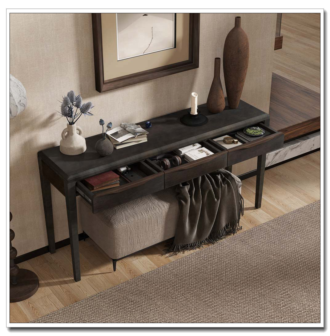 Latitude Run® 59.84'' Elegant Console Table - Wayfair Canada