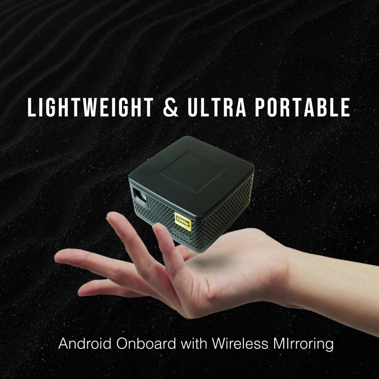 AAXA Technologies AAXA P7 Mini Projector with Battery, Native 1080P ...