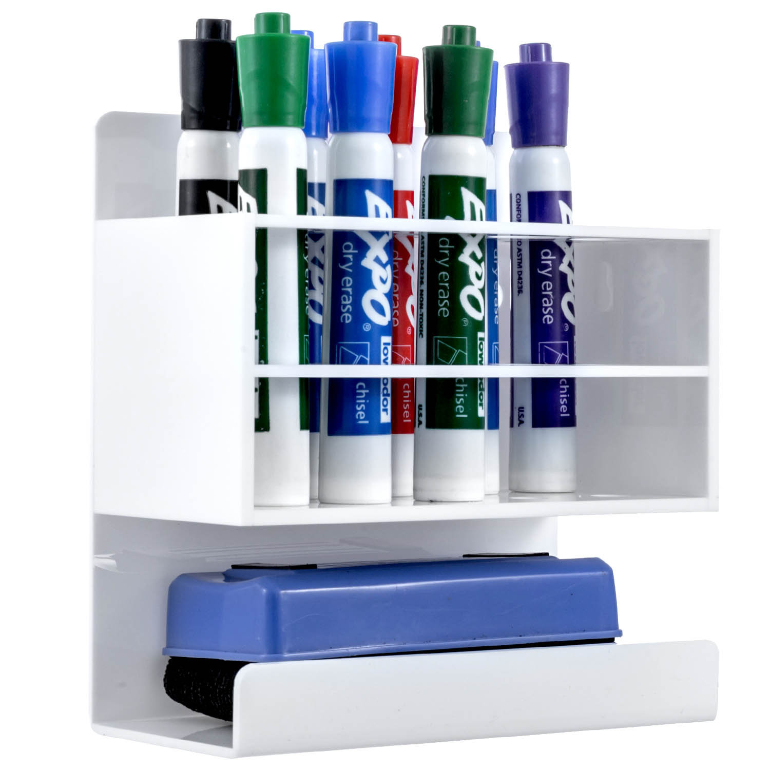 Ebern Designs Office Desk Organizer Marker Storage Supplies | Wayfair