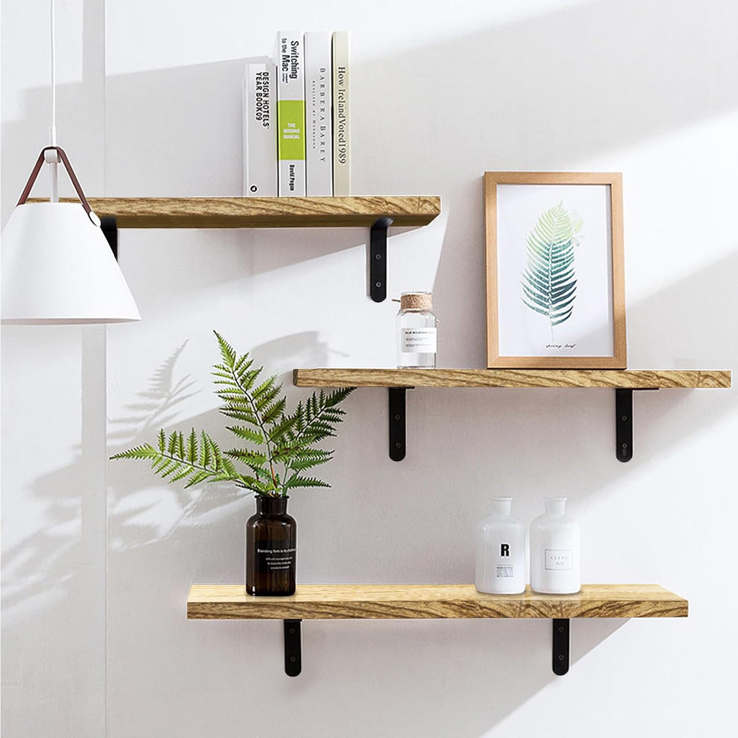 17 Stories 6 + 1 tablettes flottantes pour la décoration murale ...