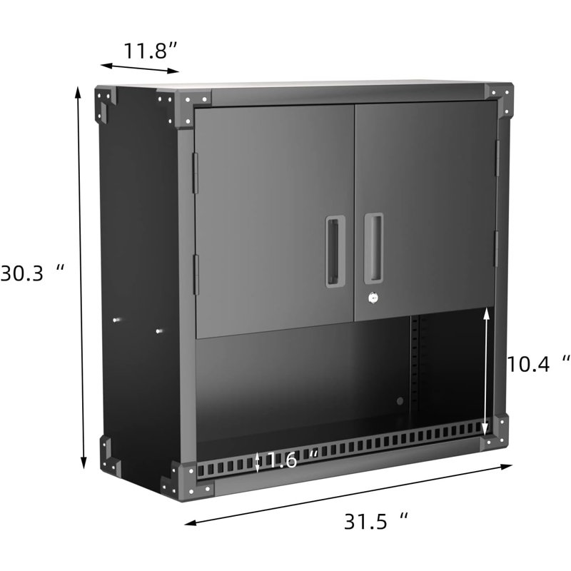 Rebrilliant Nascha Metal Wall Bathroom Cabinet | Wayfair