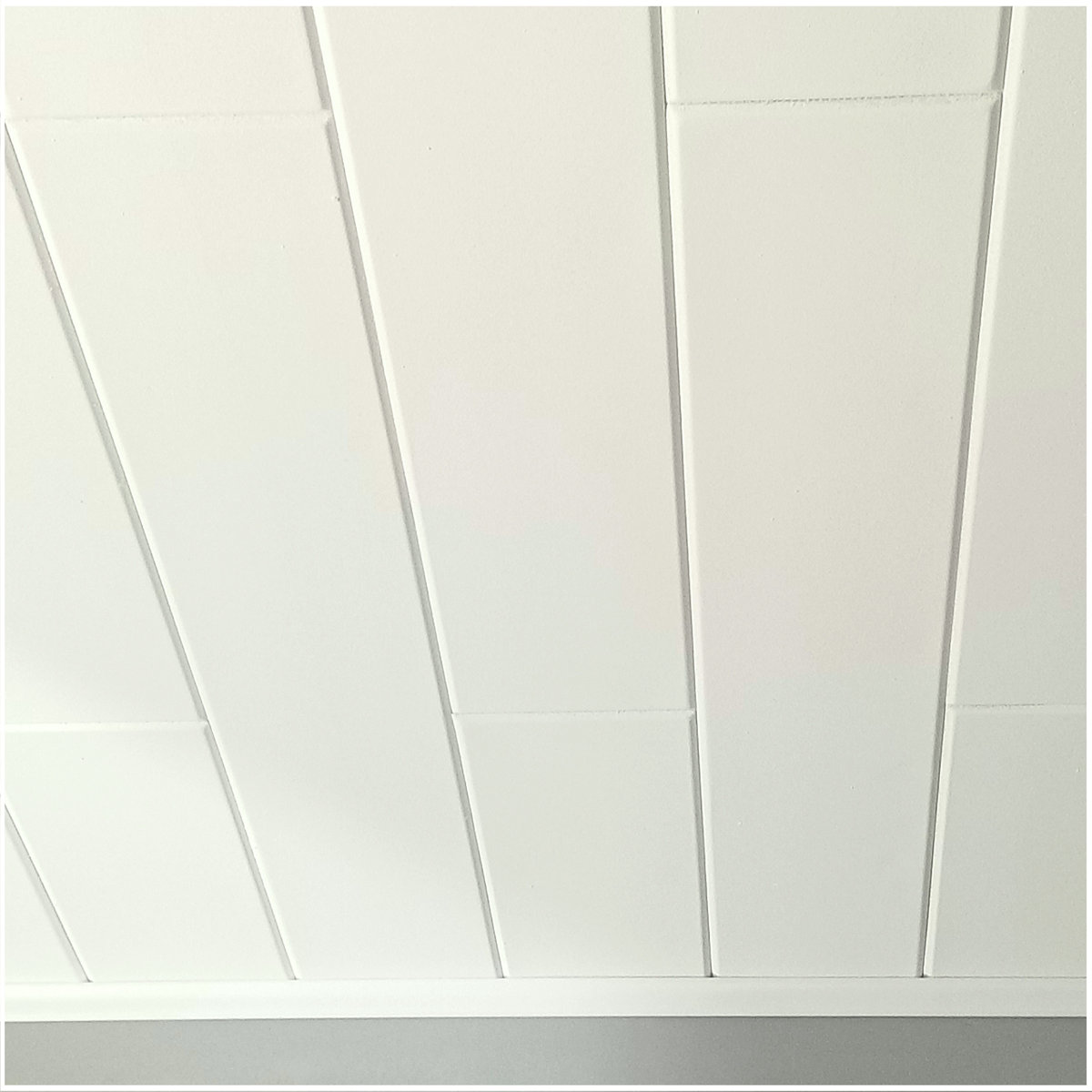 Styro Pro 3.2 ft. x 0.5 ft. Glue-Up Ceiling Tile in White & Reviews ...