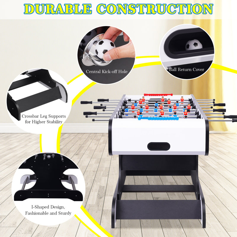 RayChee Raychee Foosball Table, 58inch Soccer Game Tables For Adults ...