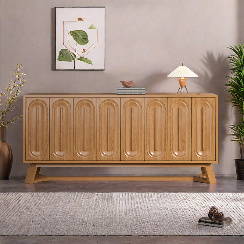 DineElegance.r Wabi-sabi Style Sideboard Cabinet Nordic Locker 70.9 ...