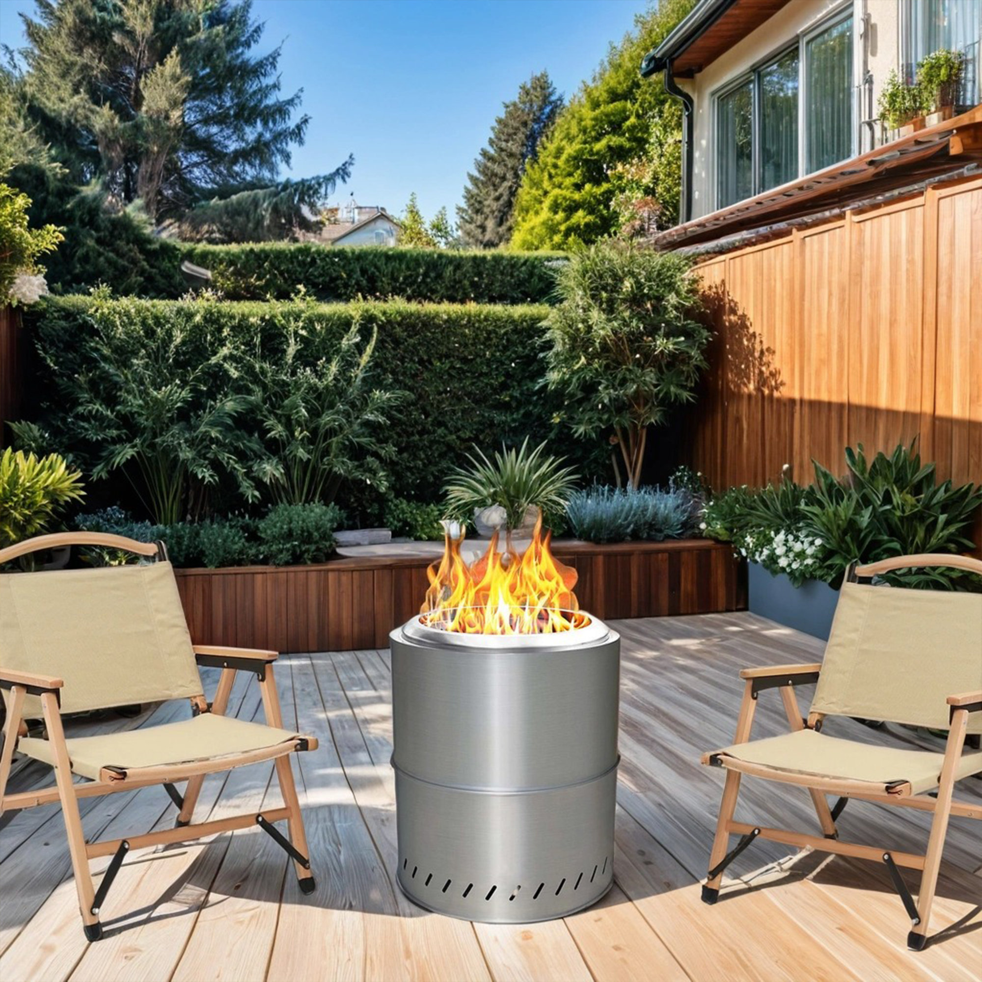 Arlmont & Co. Talap 17.21'' H Outdoor | Wayfair