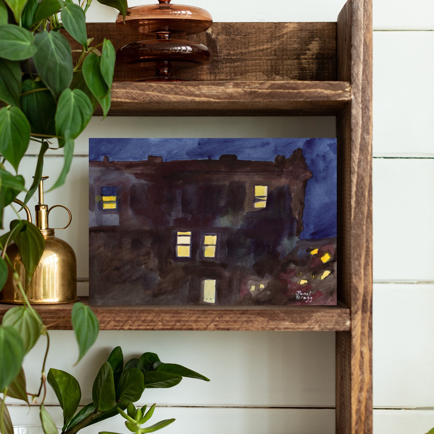 Latitude Run® Contemporary Art Abstract Contemporary Architecture Wall ...