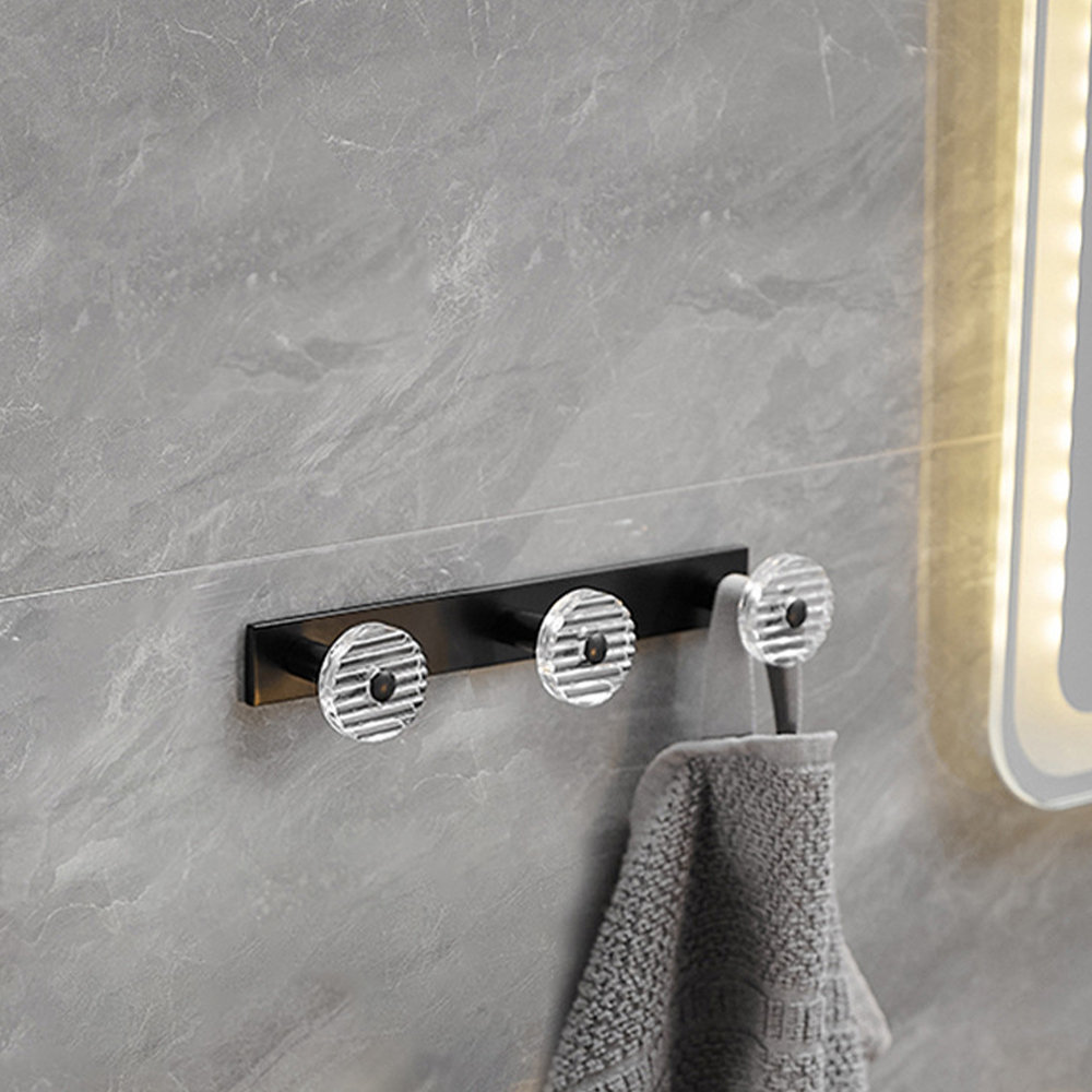 Latitude Run® 3 - Hook Wall Mounted Coat Rack 2 Pack | Wayfair