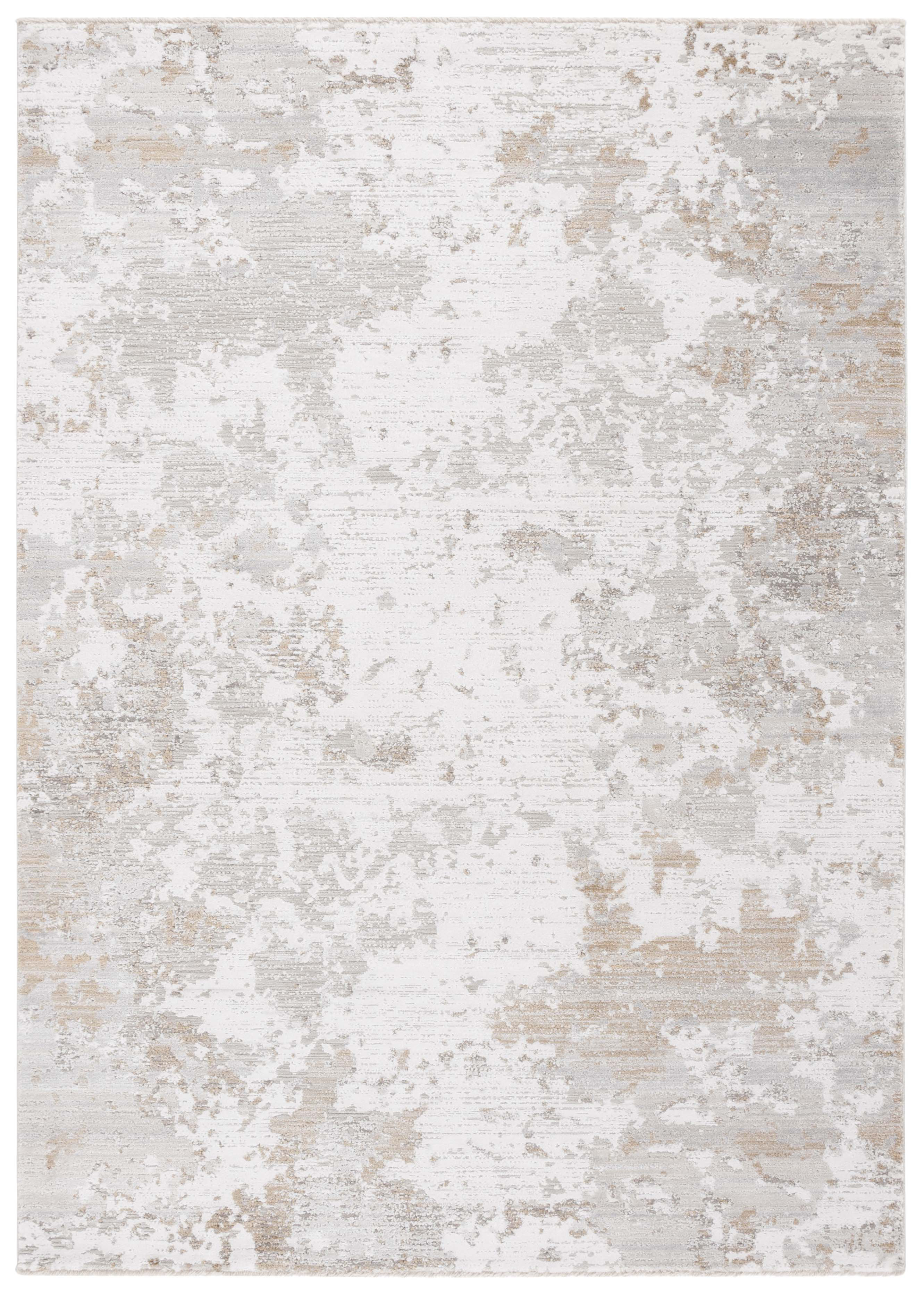 17 Stories Parrish Sterling 225 Performance Abstract Rug | Wayfair