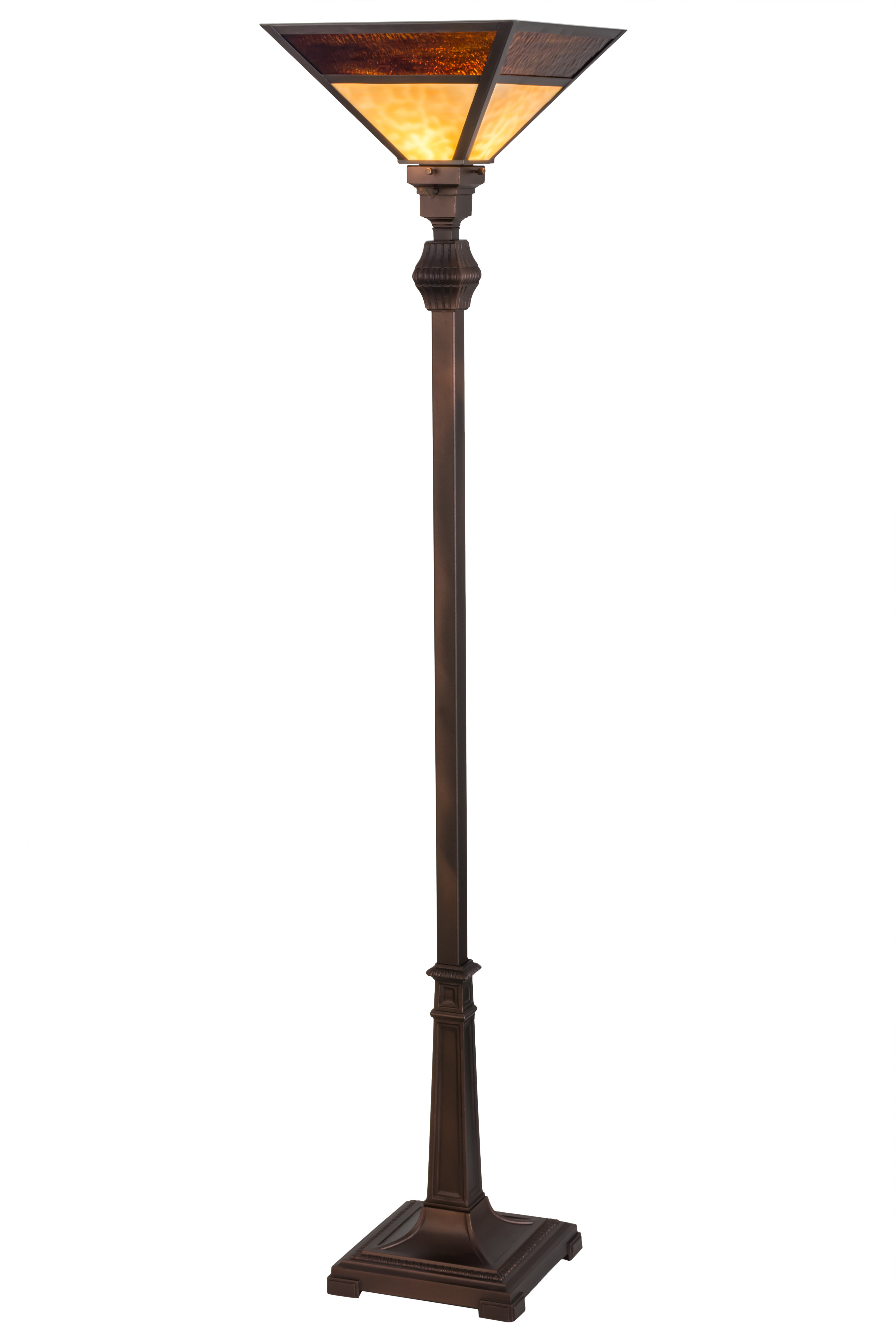 Meyda Lighting Mission Prime 63.5" Torchiere Floor Lamp | Perigold
