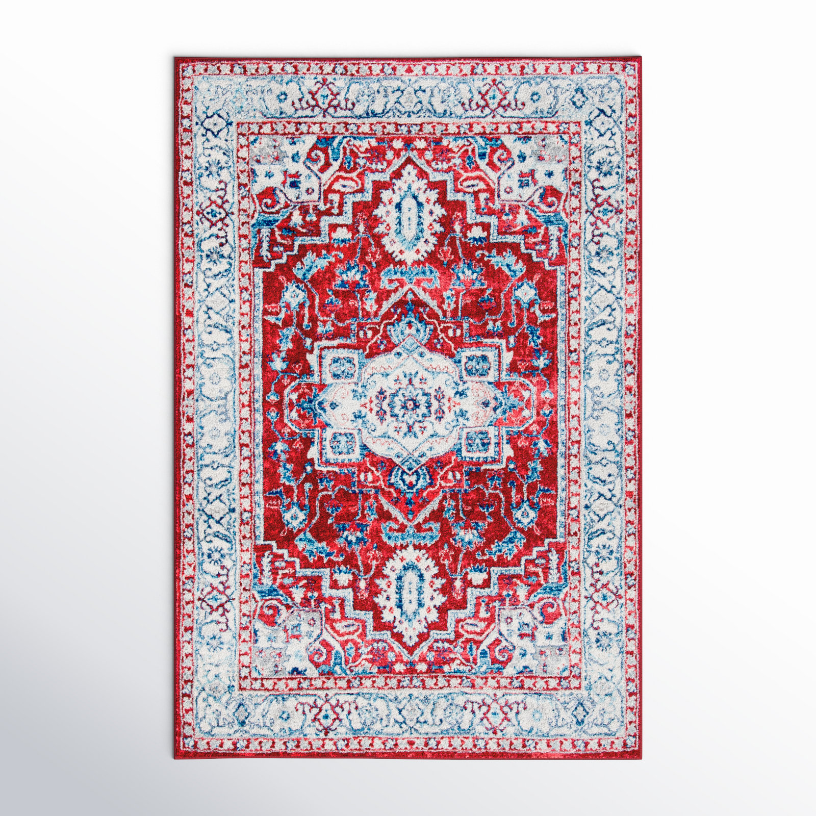 Kelly Clarkson Home Camila 851 Area Rug In Red / Beige - Wayfair Canada